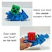Geometry Dash Toys, 3D Printed Cubes, Geometry Dash Icons, Cake Toppers ...