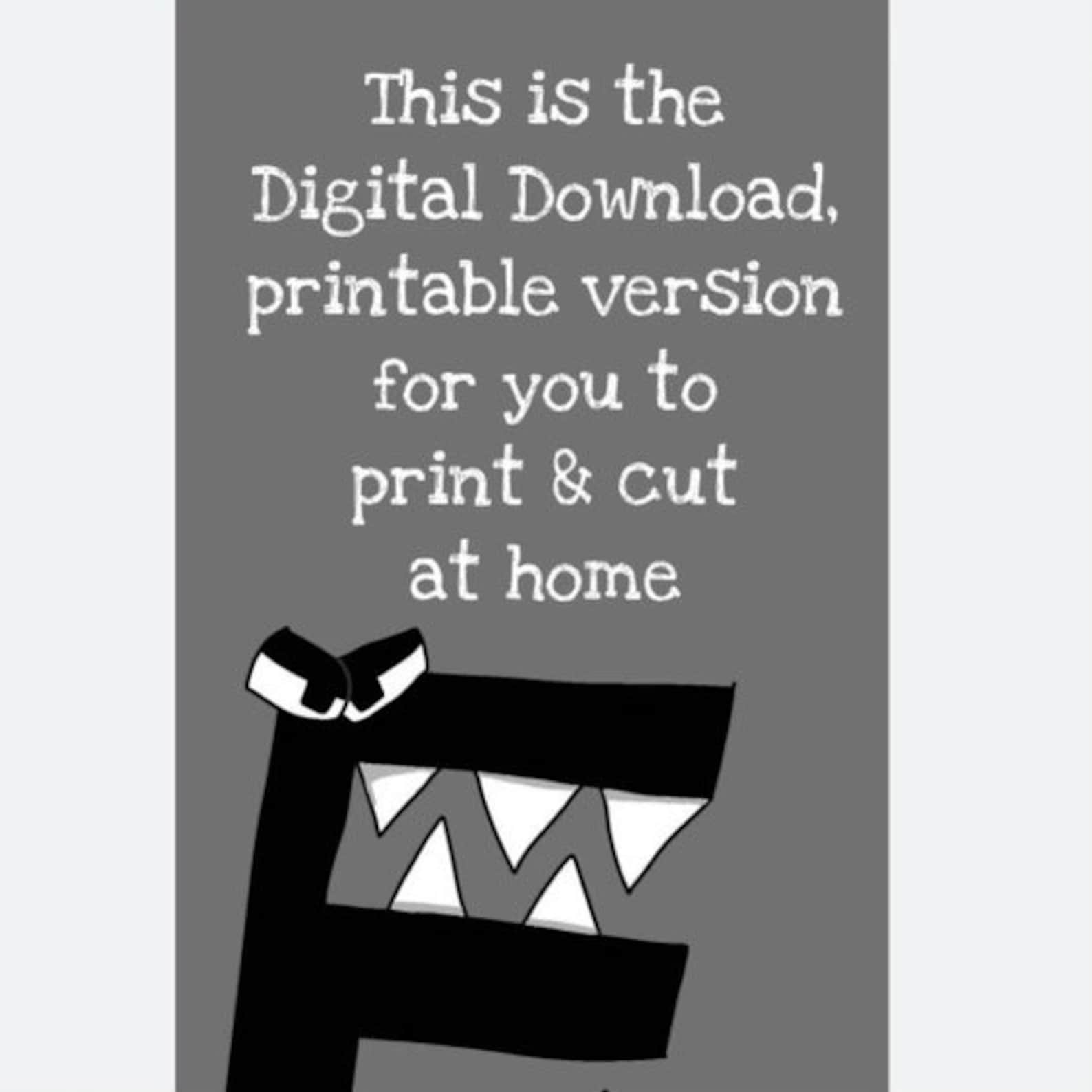 Printable Alphabet Lore Cards, Digital Download, Alphabet Flashcards ...