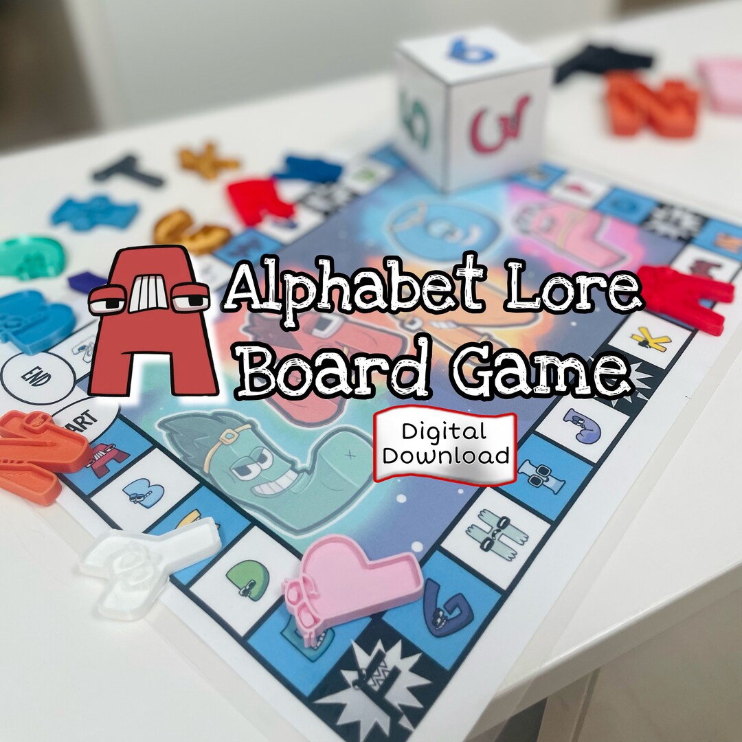 Printable Alphabet Lore Board Game defeat Letter - Etsy UK