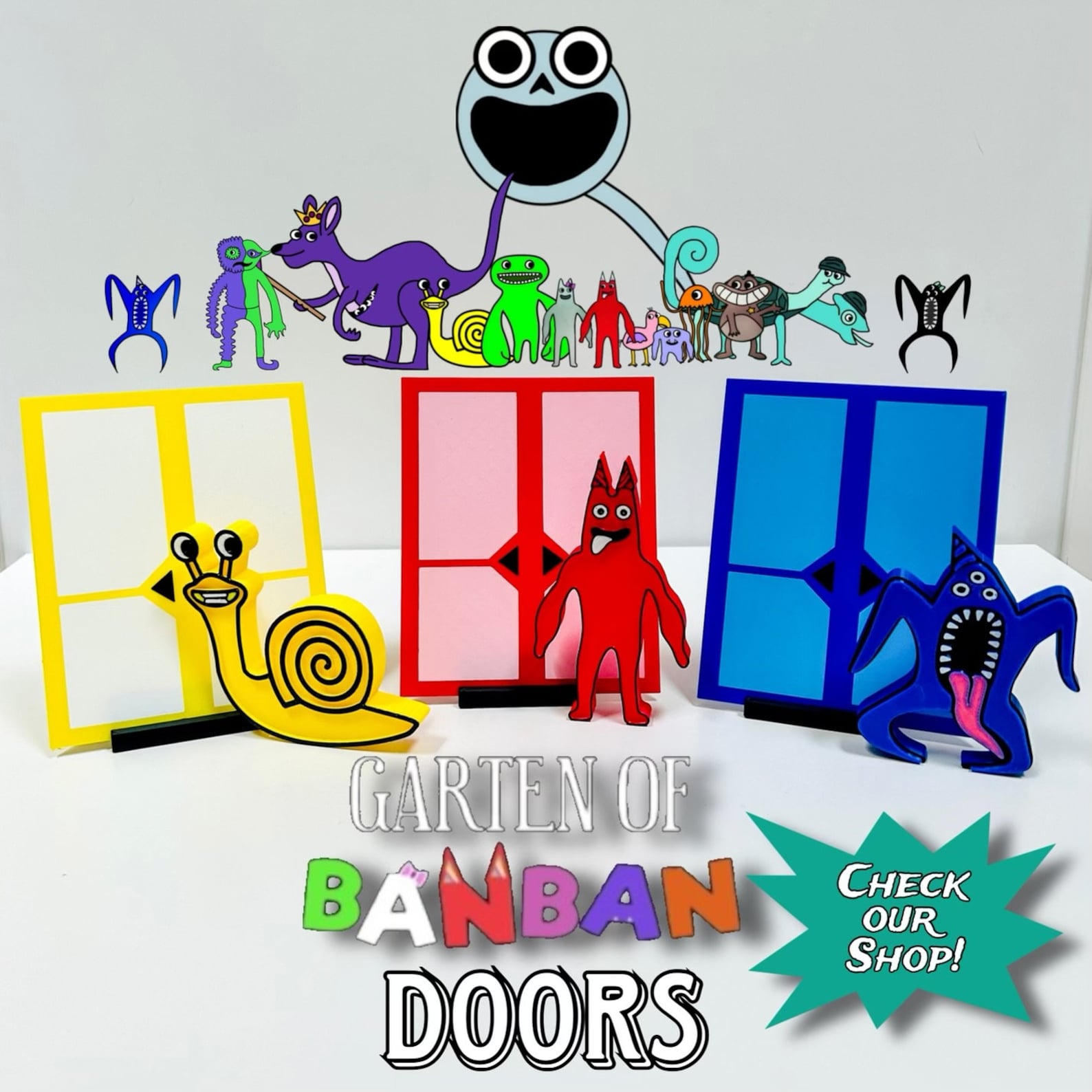 Individual Garten of Banban Figures Garten of Banban Toys - Etsy