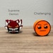 Difficulty Faces, Geometry Dash Toys, 3D Printed Cubes, Geometry Dash ...