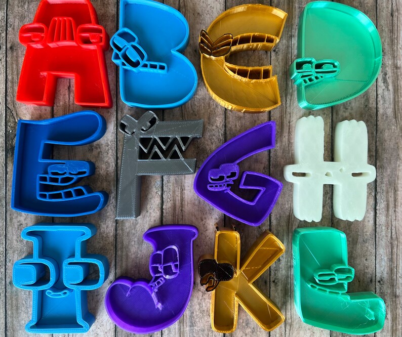 Alphabet Lore Magnets Alphabet Lore Figure As Seen On Etsy