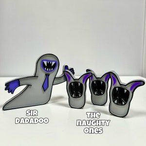 Garten of Banban 6 Figures, Sir Dadadoo, Nanny, Bittergiggle ...