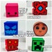 Geometry Dash Toys, 3D Printed Cubes, Geometry Dash Icons, Cake Toppers ...