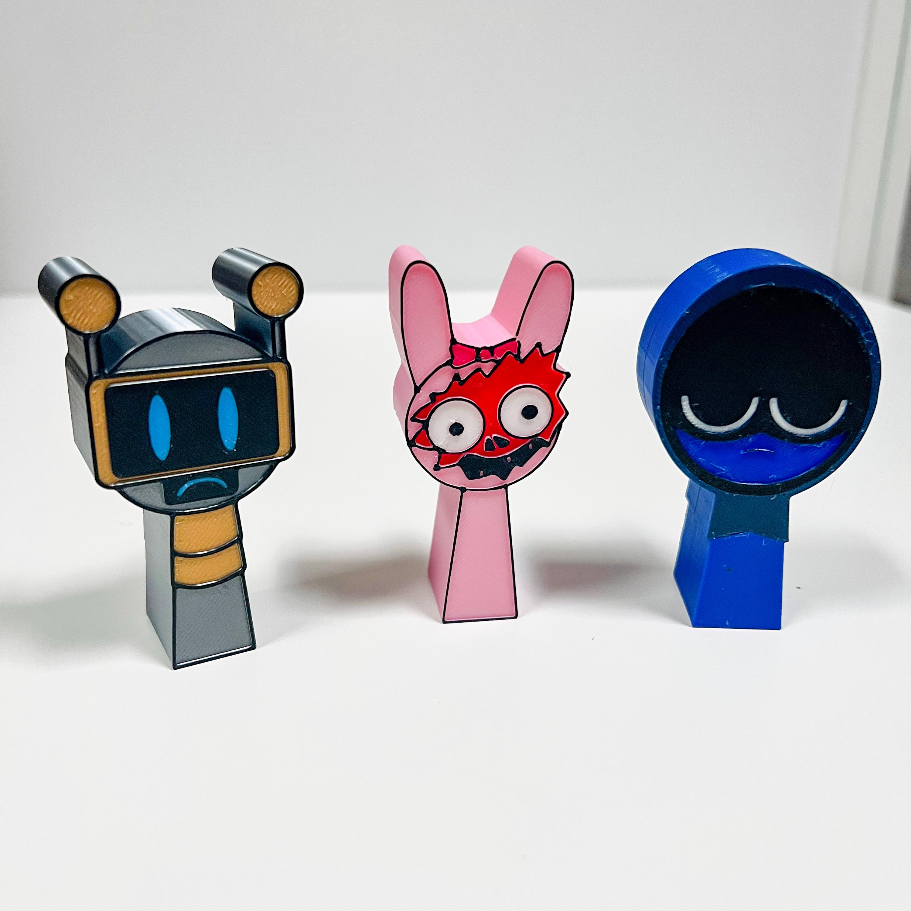 Sprunki Horror Toys, 3D Printed Toys, Cake Toppers, Party Favor ...