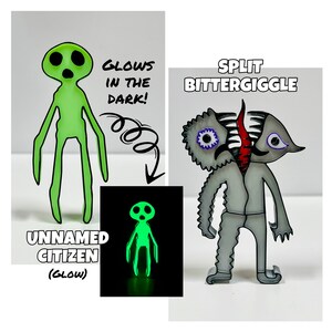 Garten of Banban 7 Figures, Unnamed Citizen, Givanium Infants ...