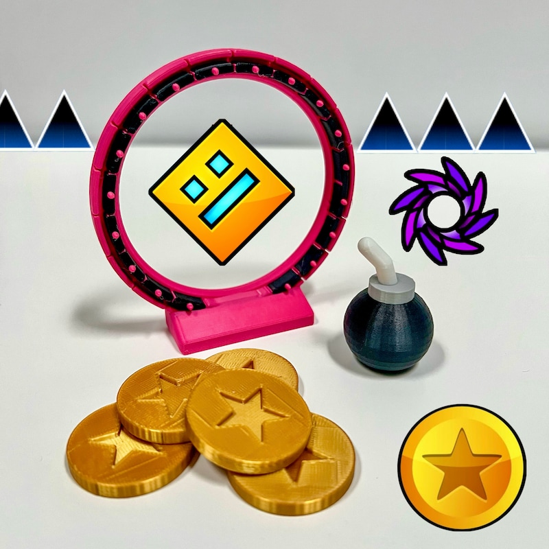 Geometry Dash Plush - Etsy