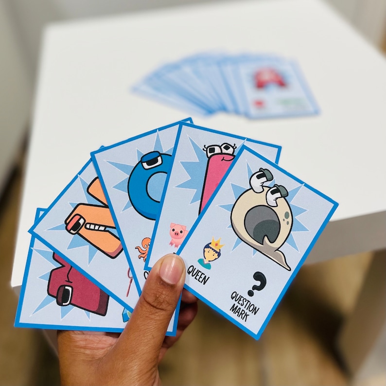 Printable Alphabet Lore Cards, Digital Download, Alphabet Flashcards ...