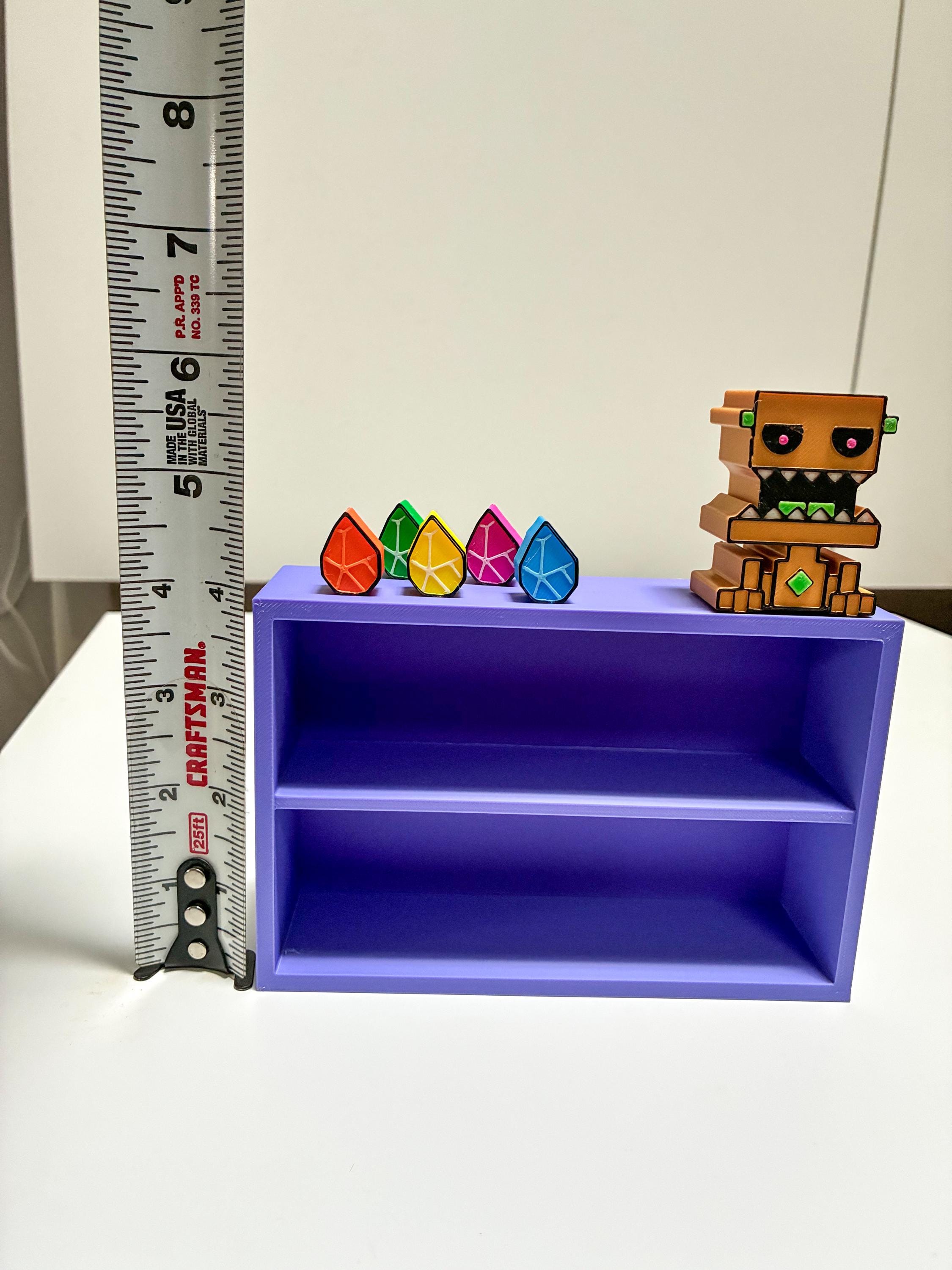 Geometry Dash Shopkeeper, Shelves, and Shards, Geometry Dash Toys, 3D ...