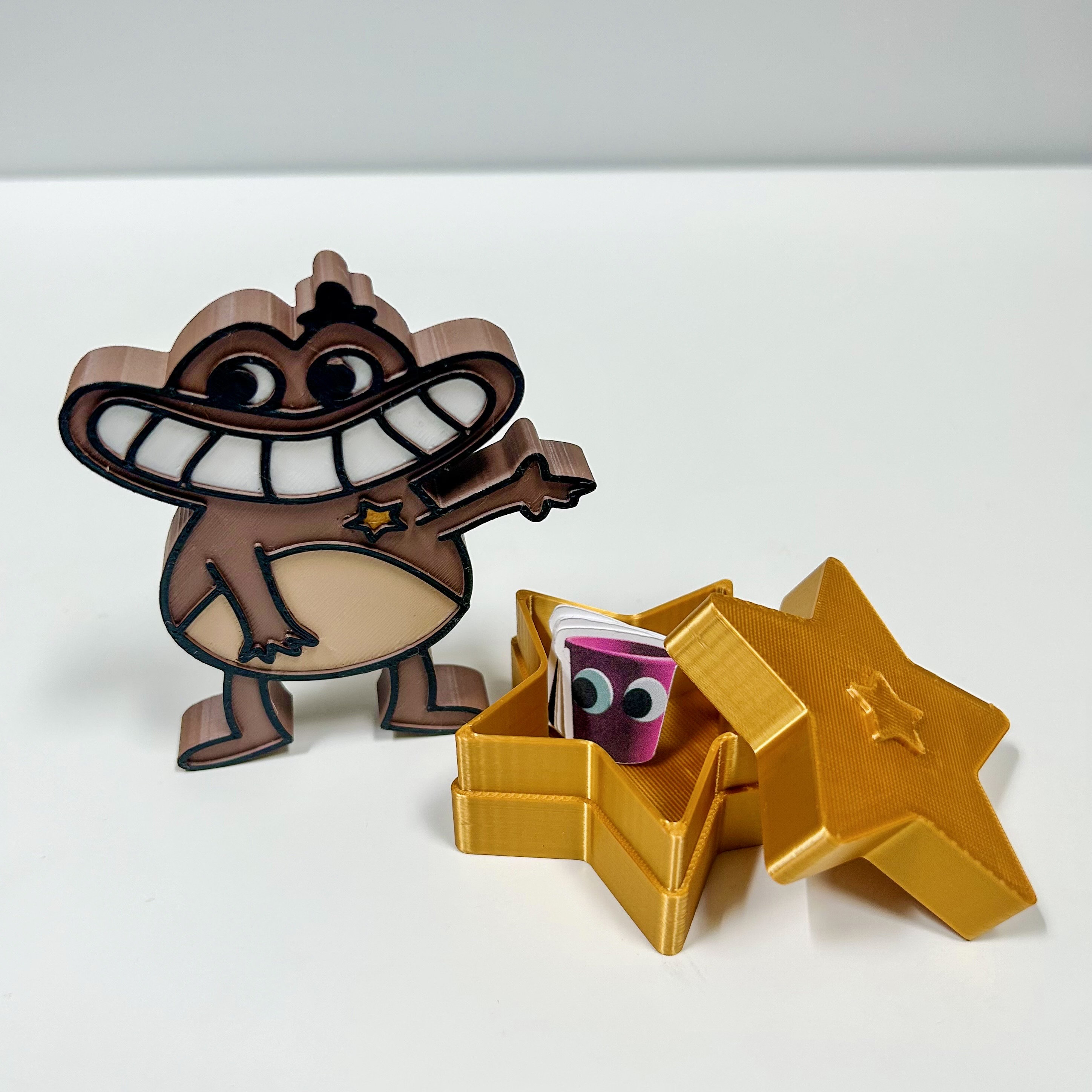 Sheriff Toadster Figure, Garten of Banban Toy, Star Box, Bucket Cut ...