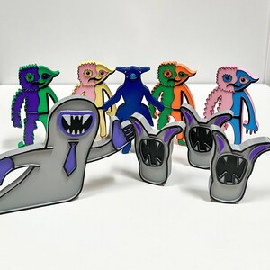 Garten of Banban 6 Figures, Sir Dadadoo, Nanny, Bittergiggle ...