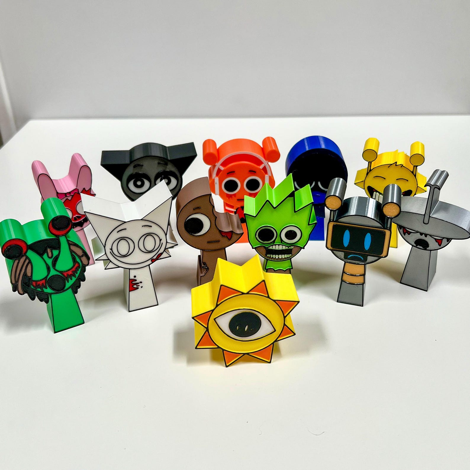 Sprunki Horror Toys, 3D Printed Toys, Cake Toppers, Party Favor ...