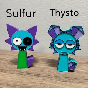 Sprunki Fan Made, Sprunki Toys, 3D Printed Toys, Cake Toppers, Party ...