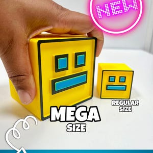 Ships, Ufo's, Geometry Dash 3D Printed Large Icons, Geometry Dash Icons ...