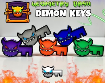 Chest Icons, Reward Chest Cubes, Geometry Dash Toys, 3D Printed Cubes ...