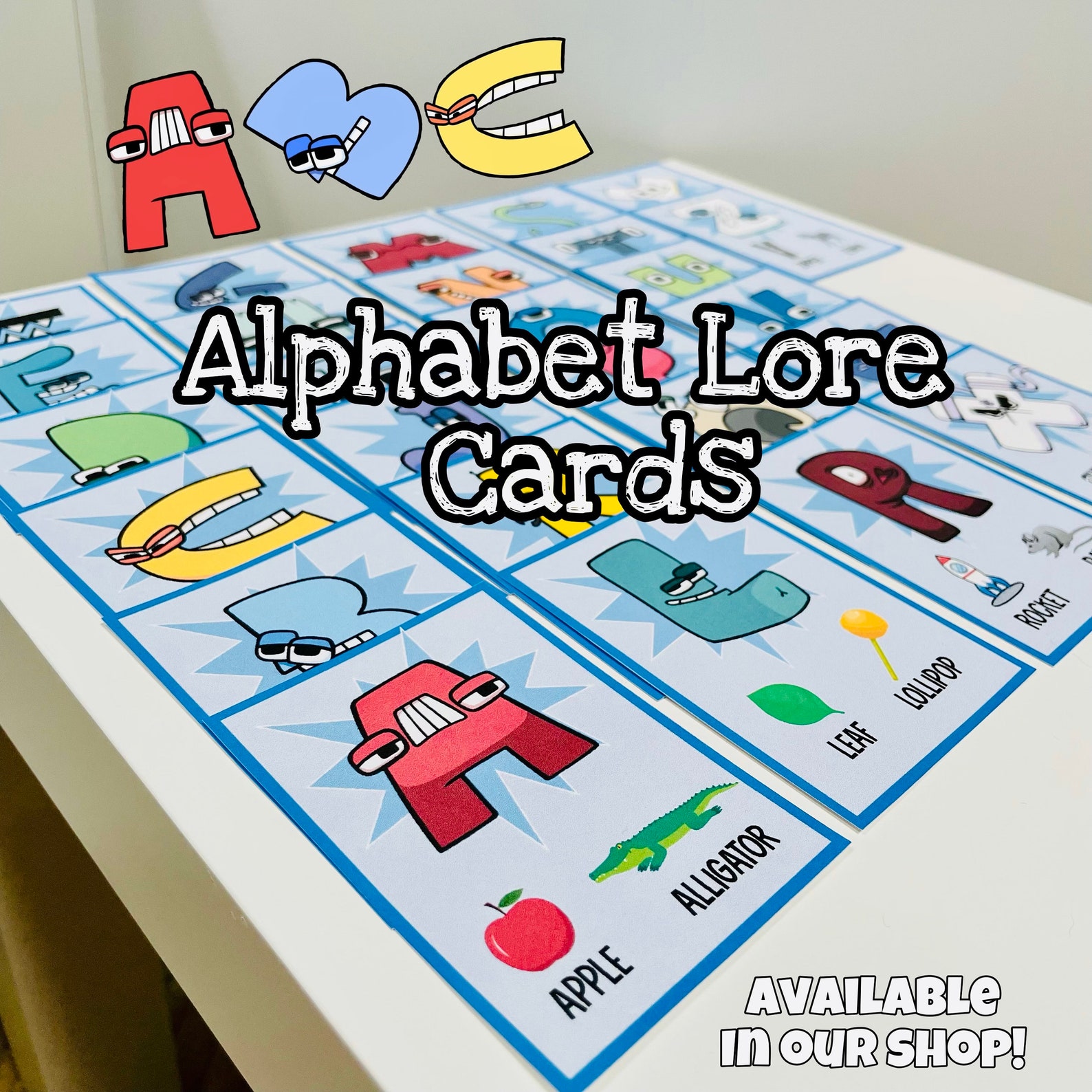 Alphabet Lore Toy, Number Lore Toys, Alphabet Lore Figure, as Seen on ...