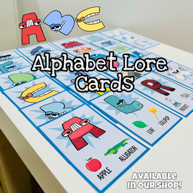 Alphabet Lore Toy, Number Lore Toys, Alphabet Lore Figure, as Seen on ...