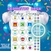 Geometry Dash 10 Printable Bingo Cards - Etsy