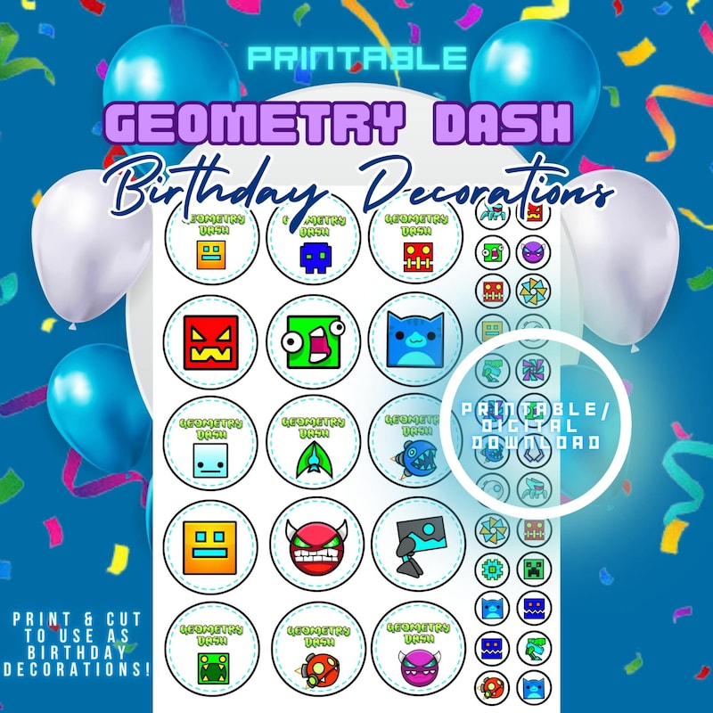 Geometry Dash Merch - Etsy