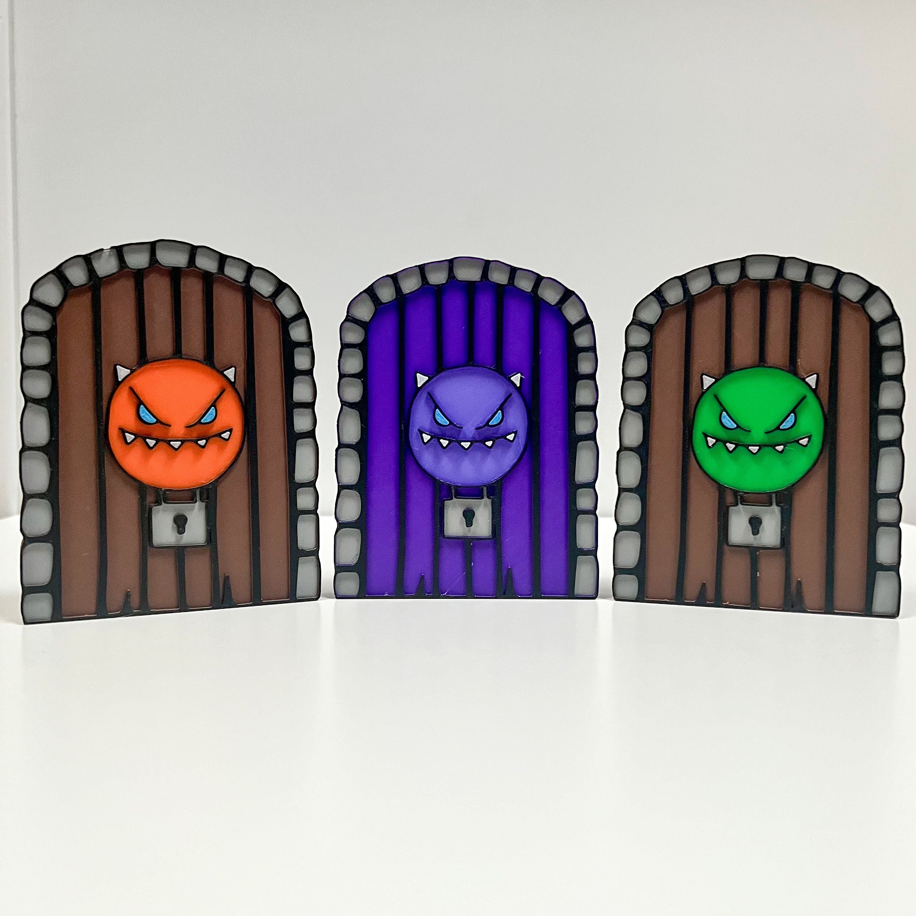 Geometry Dash Toys, 3D Printed Geometry Dash Doors, Geometry Dash Cake ...