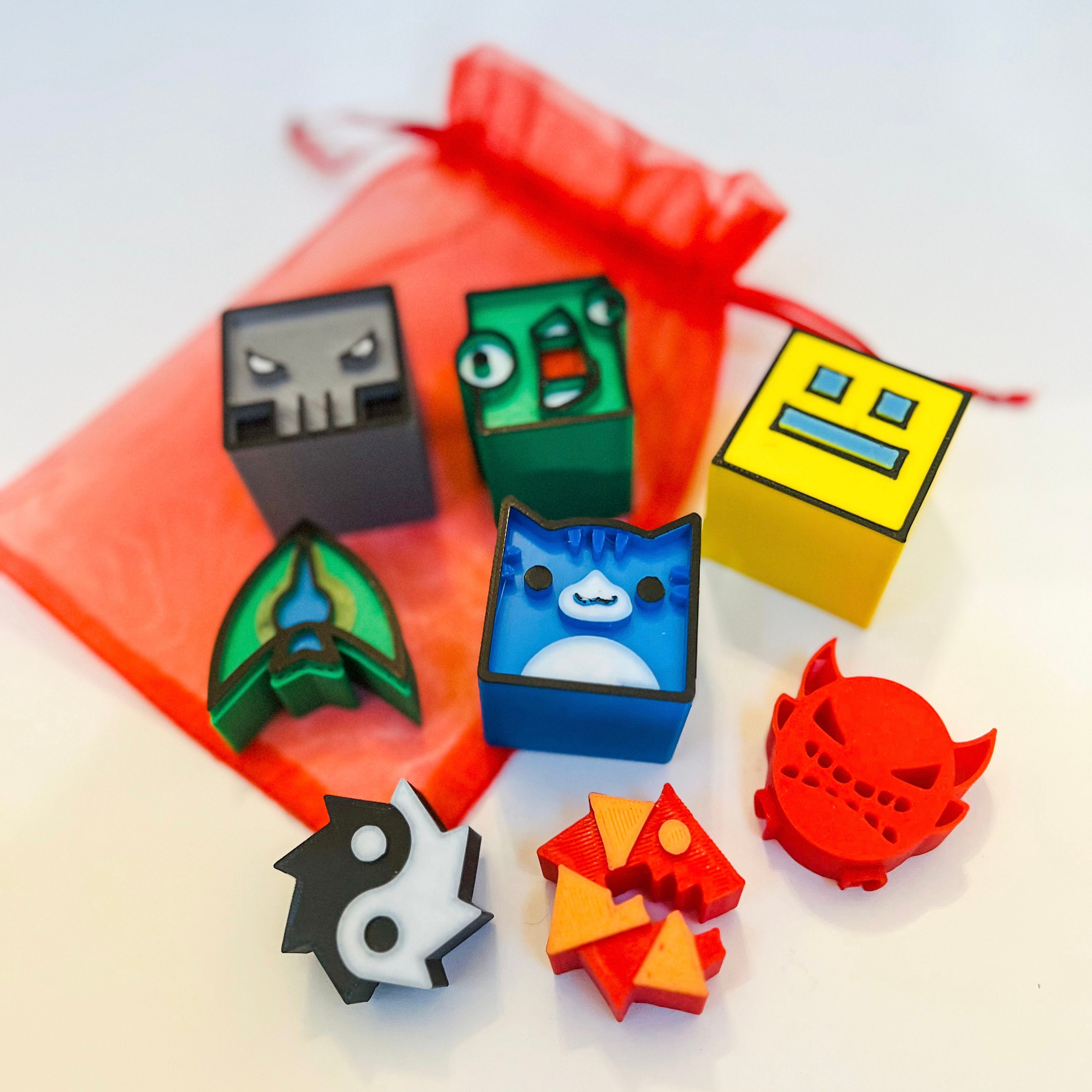 Geometry Dash Blind Bag, b-grade Discounted Items, Mystery Grab Bag ...