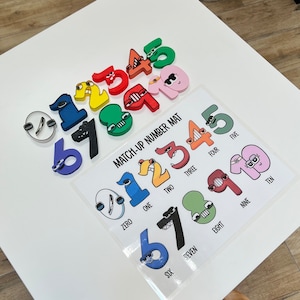 Alphabet Lore Toy, Number Lore Toys, Alphabet Lore Figure, as Seen on ...