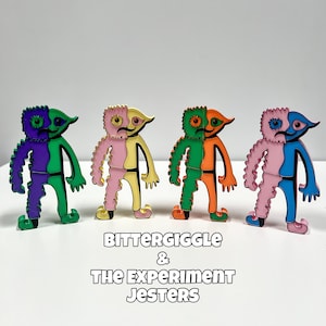 Garten of Banban 6 Figures, Sir Dadadoo, Nanny, Bittergiggle ...