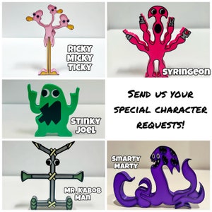 Garten of Banban Figures, 3D Printed Character Bundle - Etsy