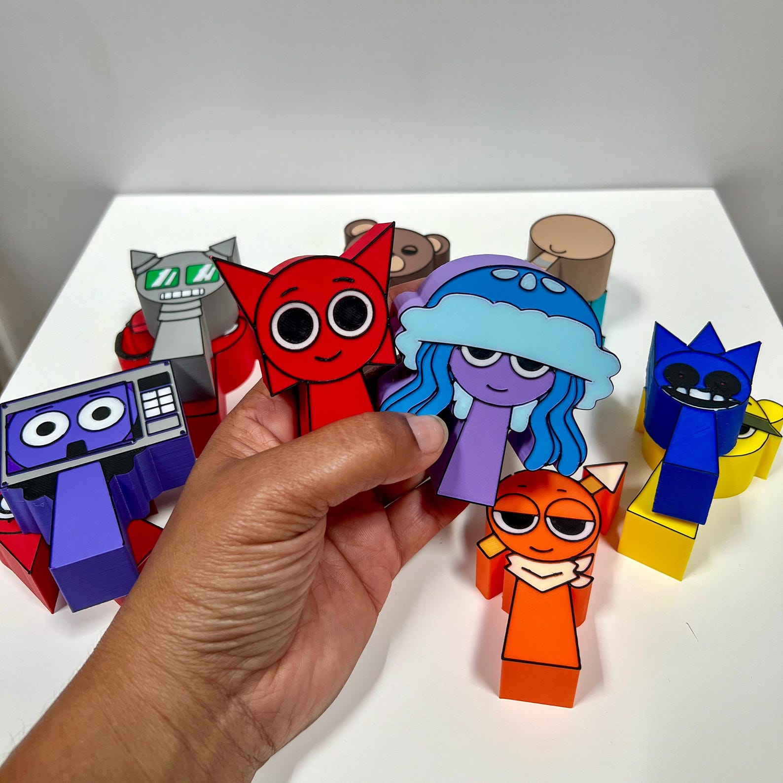 Sprunki Incredibox Fan Made, 3D Printed Toys, Cake Topper - Etsy