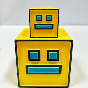 MEGA Cubes, Extra Large Geometry Dash Toys, 3D Printed Cubes, Geometry ...