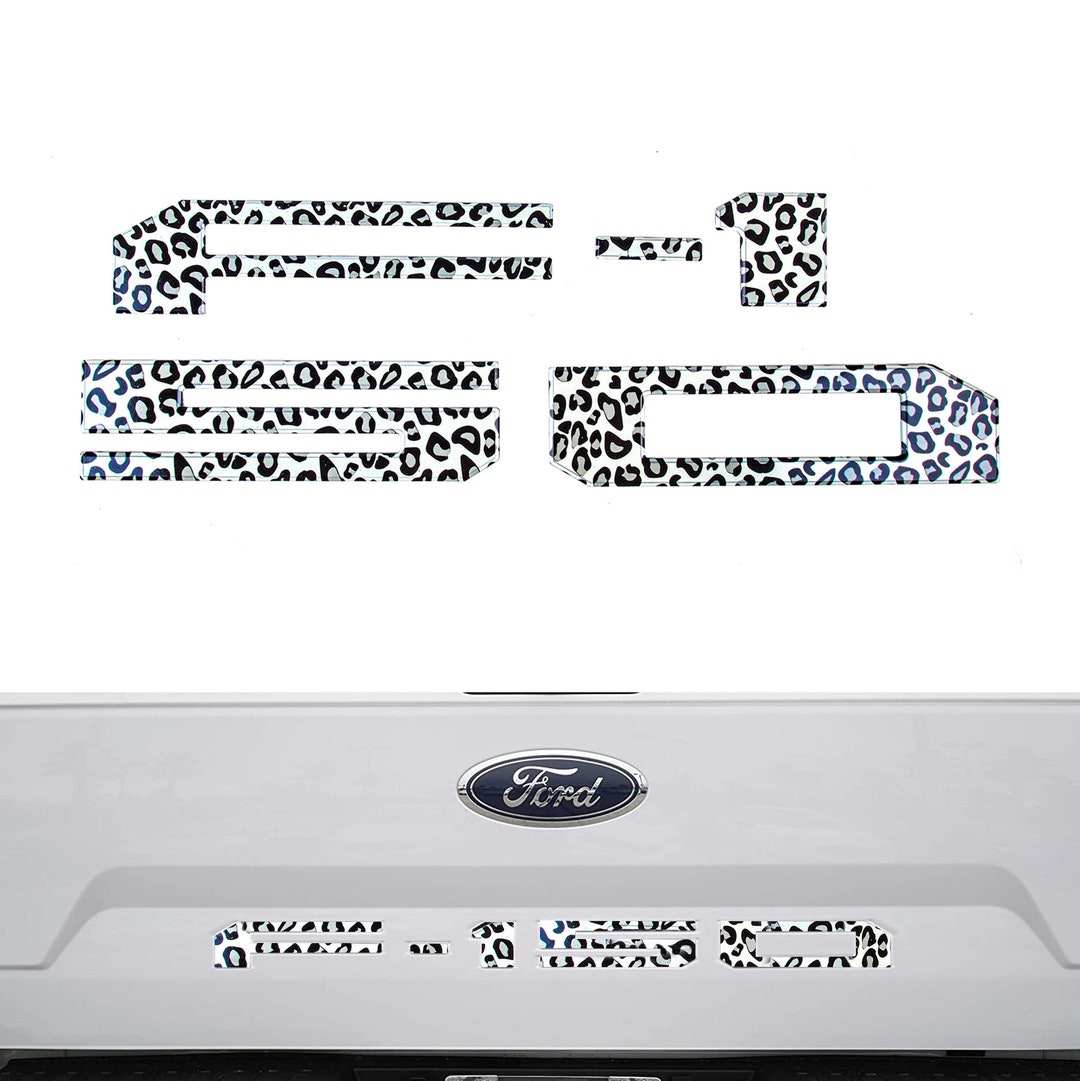 Ford 3D Raised ABS Plastic Tailgate Decals Bumper Stickers - Etsy