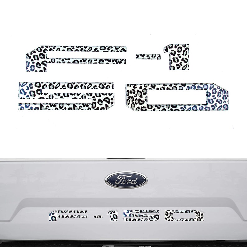 Ford 3D Raised ABS Plastic Tailgate Decals Bumper Stickers - Etsy