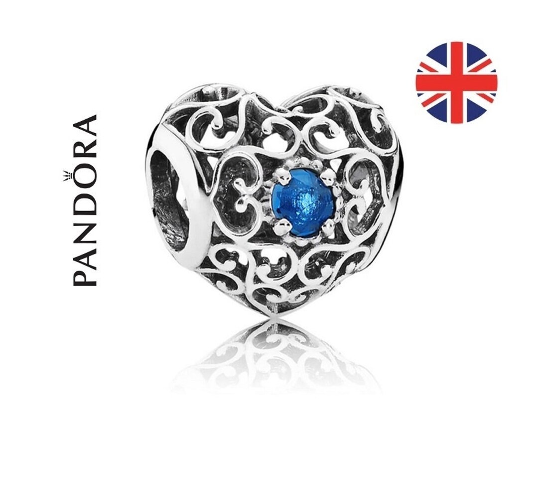 Pandora Moments December Birthstone Charm Sterling Silver - Etsy UK