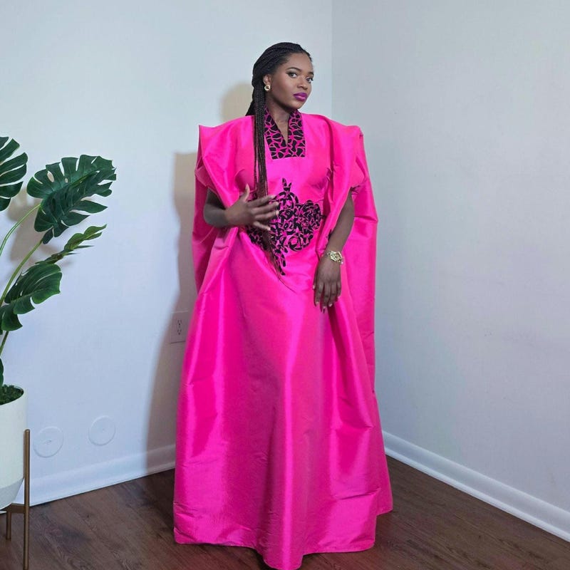 Pink African Dress - Etsy