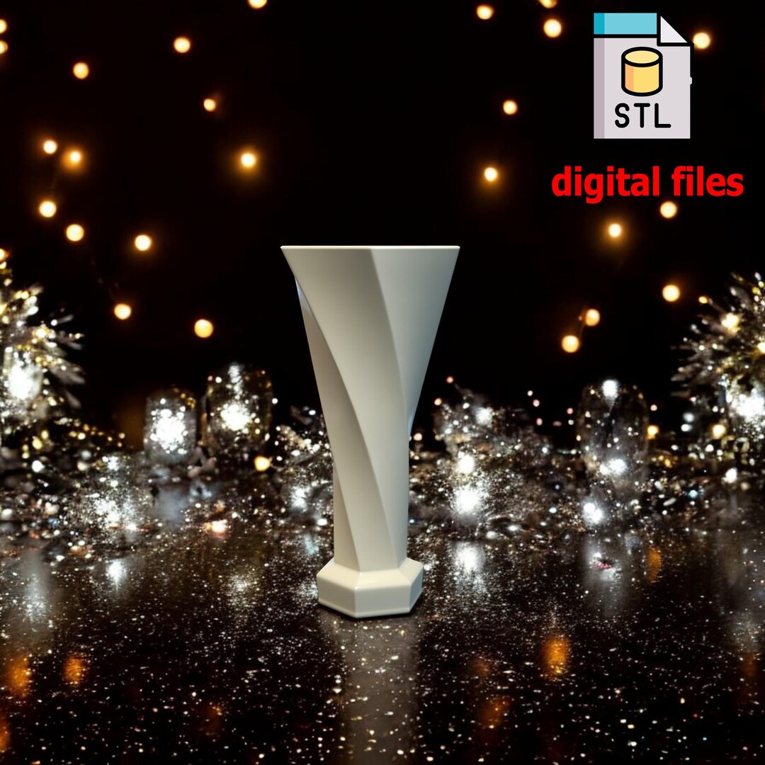 Modern 3D Printable Vases – Unique STL Designs Not Found in the Usual ...