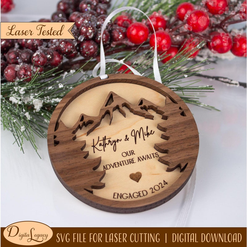 Adventure Xmas Ornament - Etsy