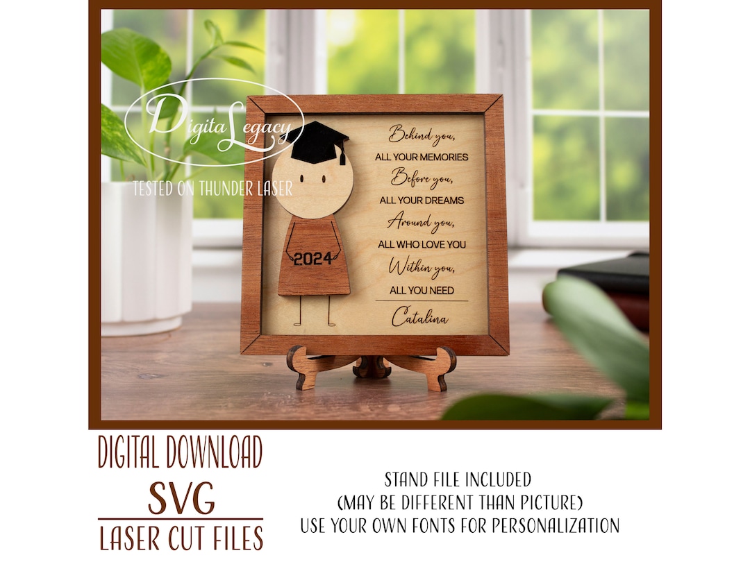 2024 Graduation SVG - Class of 2024 - Personalized Graduate Sign Gift ...