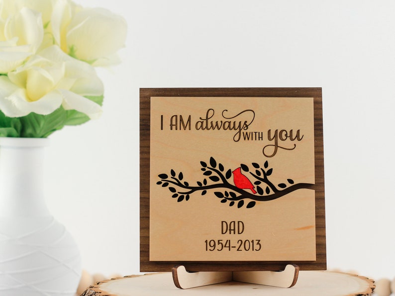 Cardinal Memorial Frame SVG - Laser Cutting File - Cardinal SVG for ...
