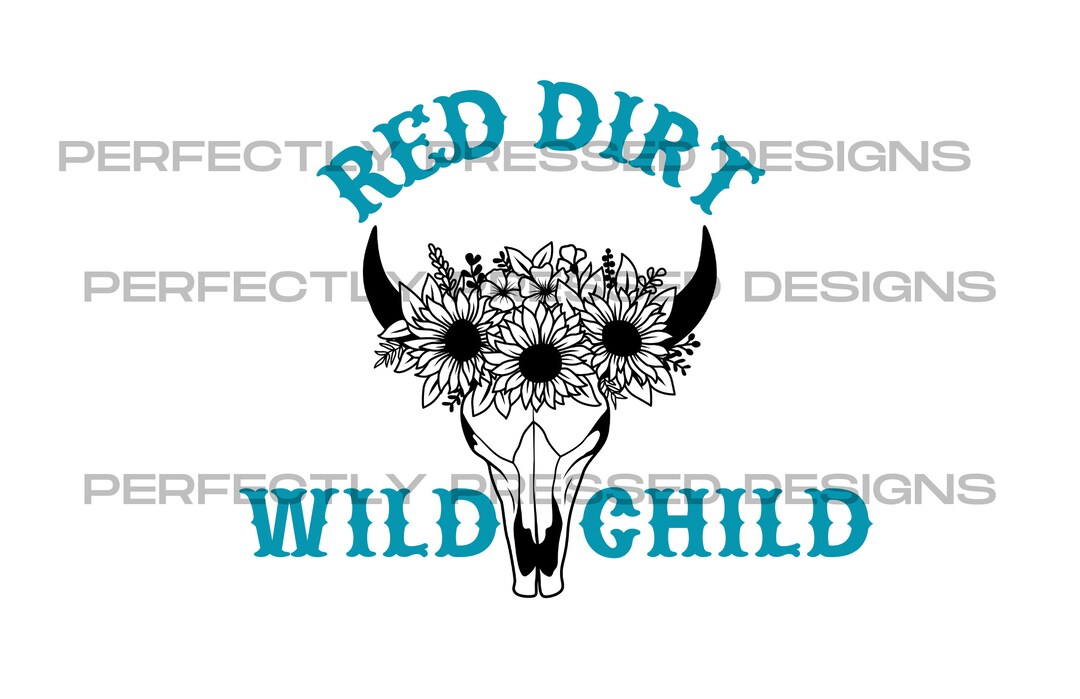 Red Dirt Wild Child Wallen PNG, Also Can Be Used as SVG T Shirt Design ...