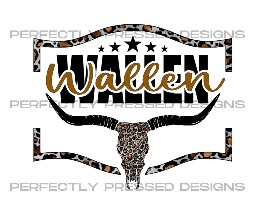 Wallen Bull Cheetah Sublimation, PNG, Heat Transfer, T-shirt Design - Etsy