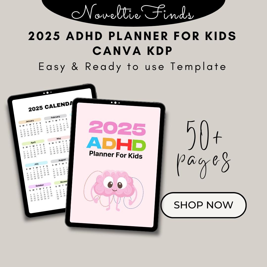 Ultimate ADHD Planner for Kids Printable Checklist for ADHD ...