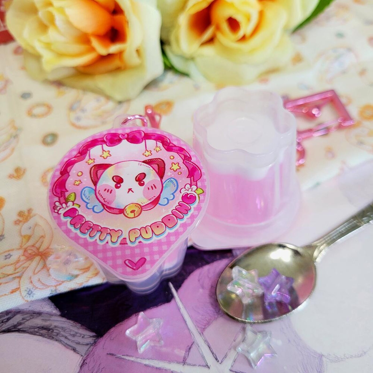 Bee and Puppycat - Pudding Charm - Etsy