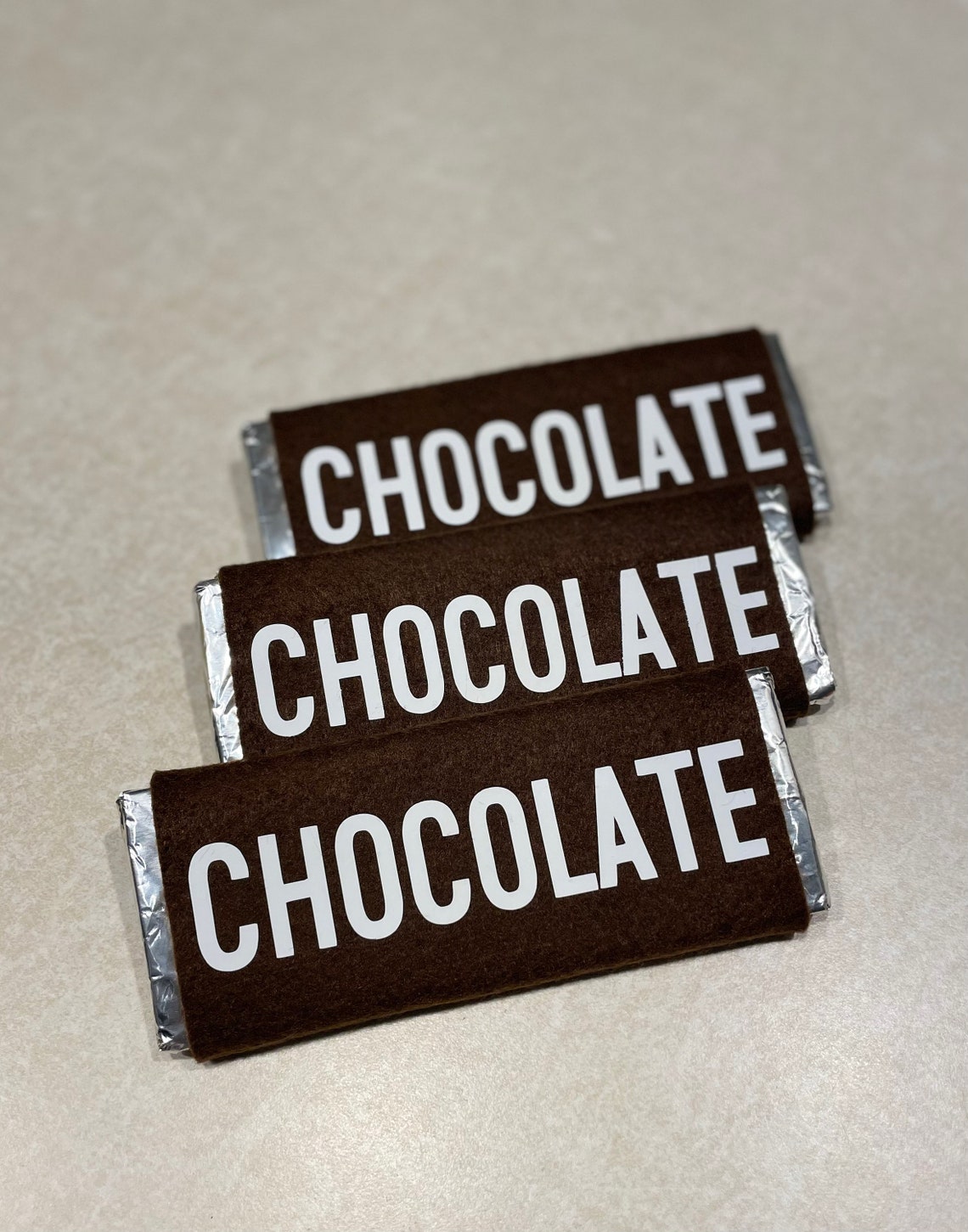 Faux Chocolate Bar Fake Bake Chocolate - Etsy