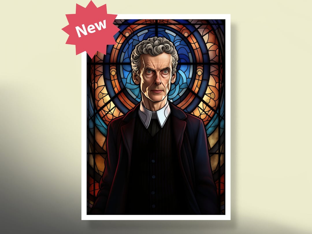 Mtg Sleeves: Stained Glass 12th Doctor 100 Top Quality - Etsy UK