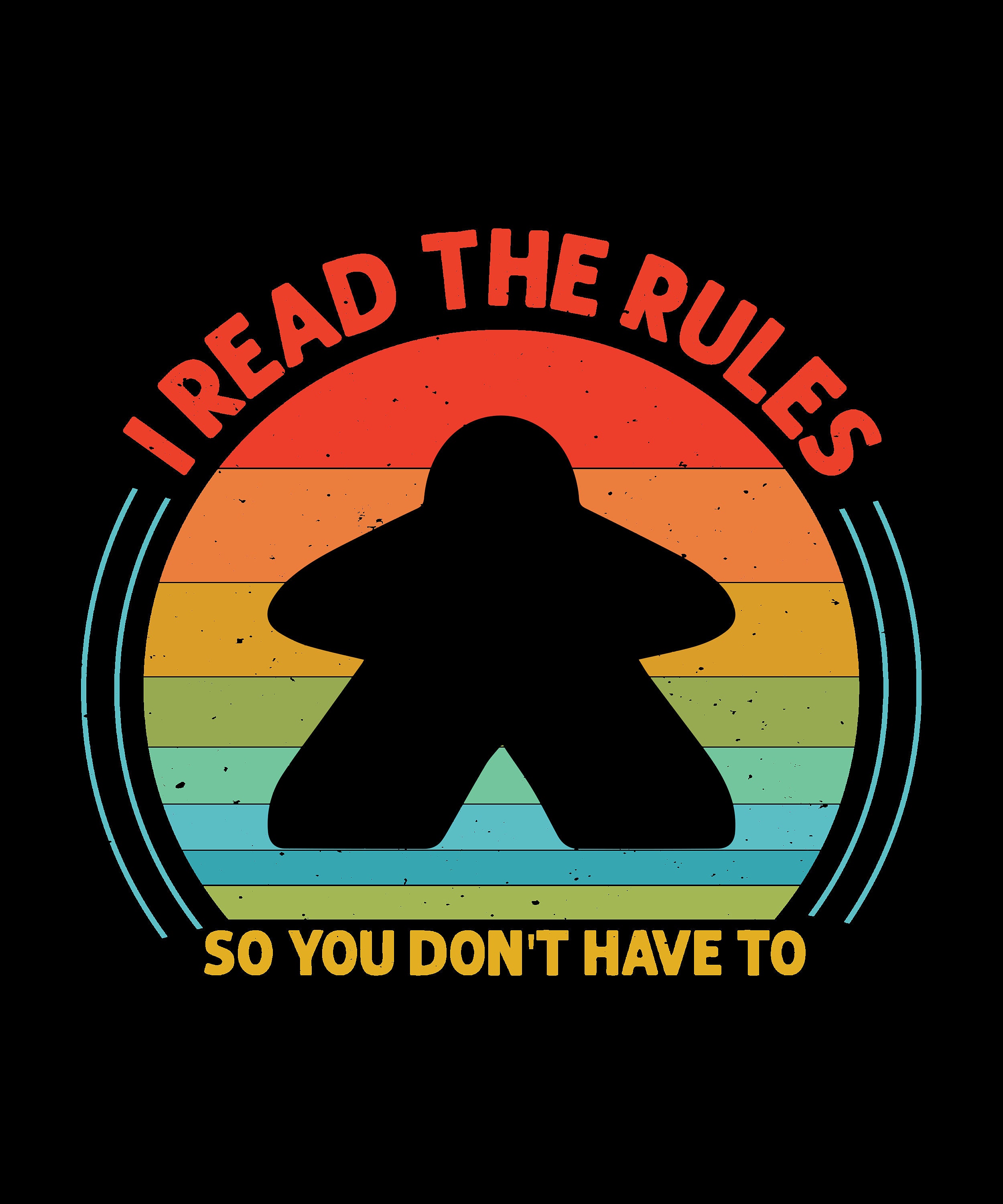 Tshirt: I Read the Rules so You Don't Have to - for Board Gamers - Etsy