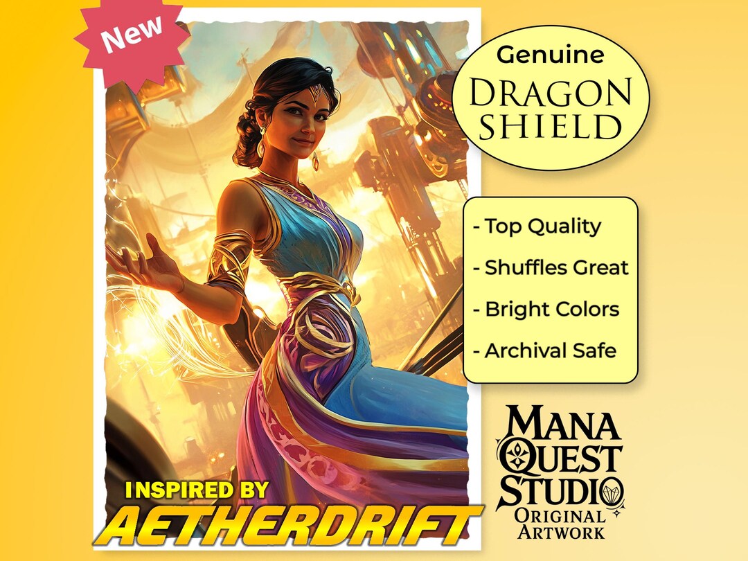 Mtg Sleeves: Aether Artificer, Inspired by Aetherdrift! — 100+ Dragon ...