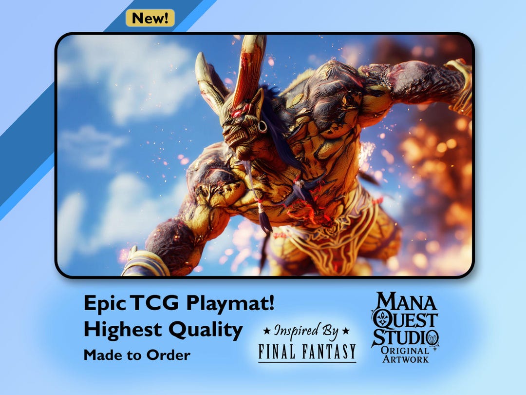 Ifrit Infernal - MTG Final Fantasy Inspired Playmat – 24×14 Fantasy TCG ...