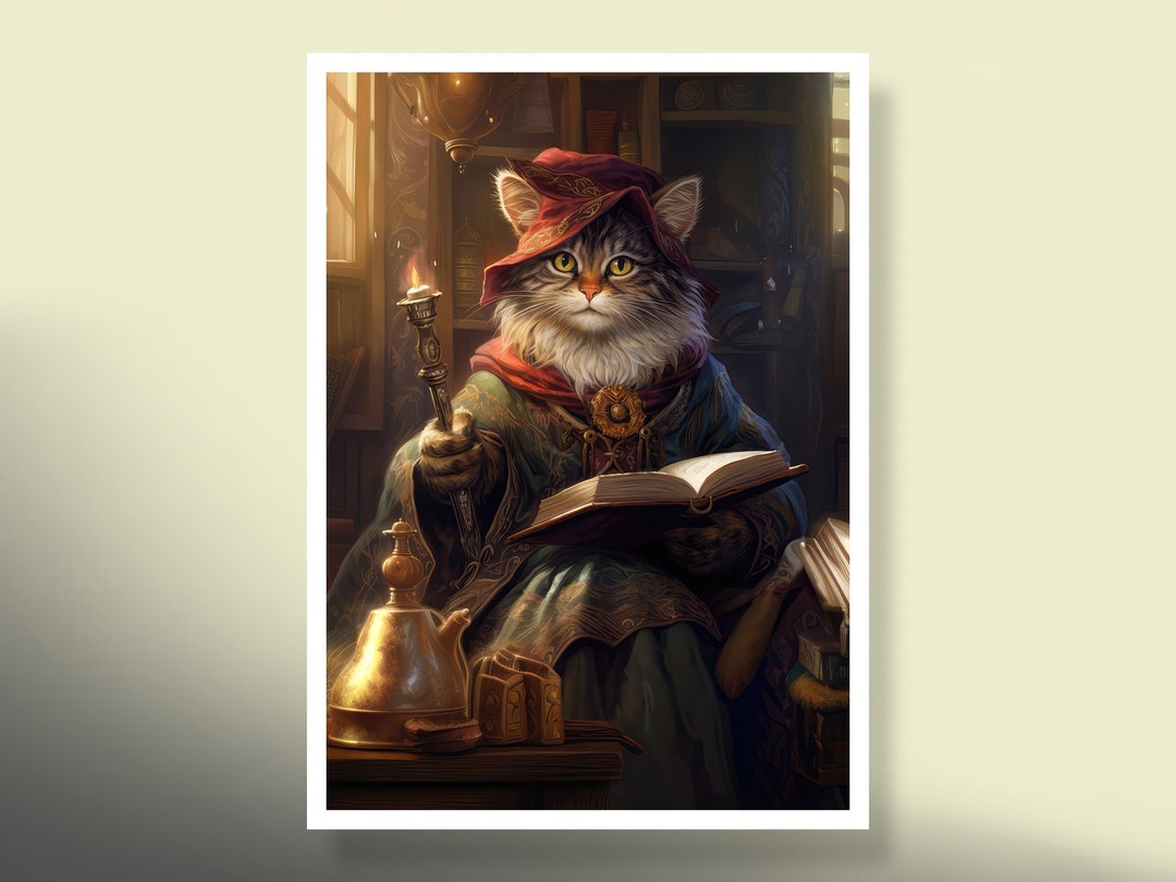 Mtg Sleeves: Cat With a Candlestick! Unique Design! 100+ Top Quality ...