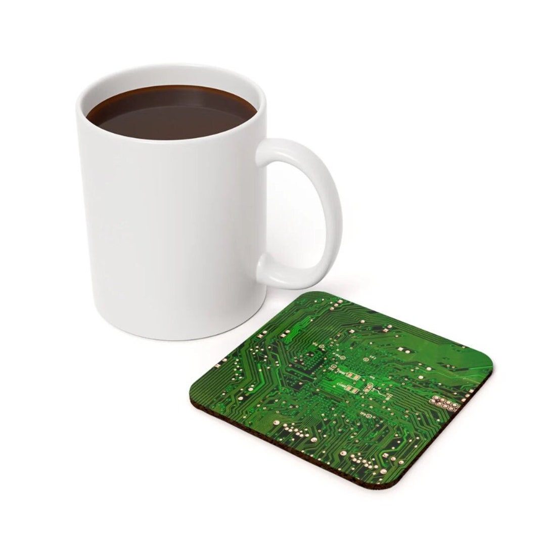 3 Circuit Board PCB Coasters Into Coffee, Tea or Soda and Electronics ...