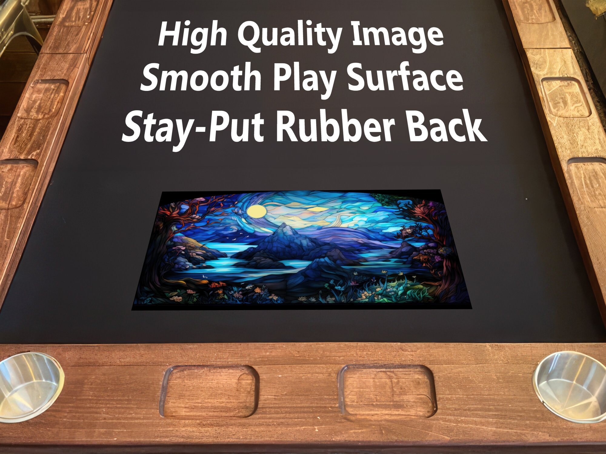 Stained Glass Sea - MTG Final Fantasy Inspired Playmat – 24×14 Fantasy ...